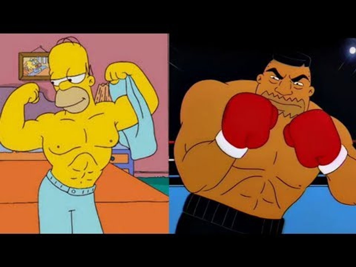 Homer Simpson Boxing