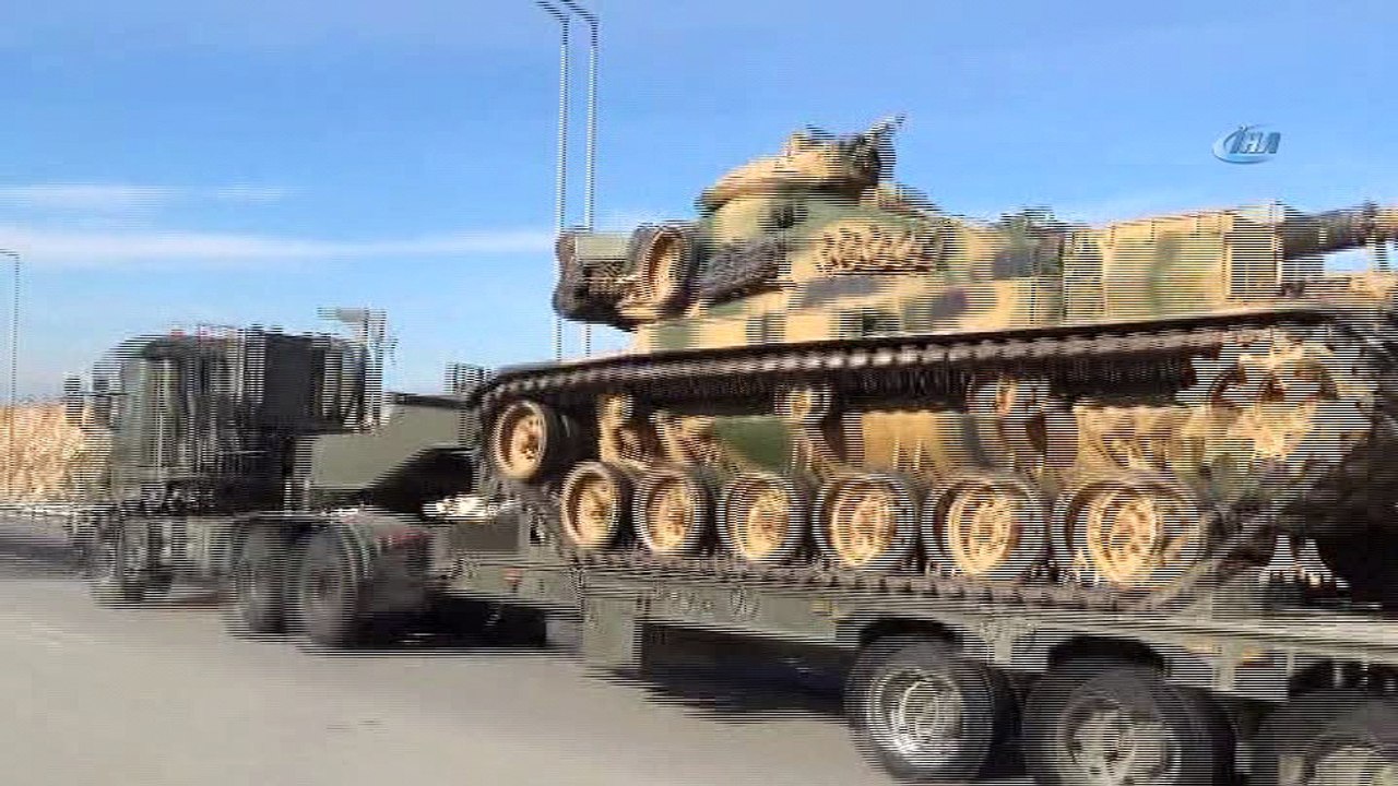 Hatay'a tank sevkıyatı - Dailymotion Video