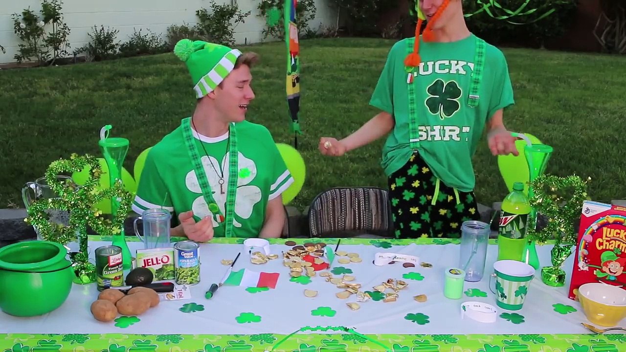 The St. Patricks Day CHALLENGE (FAIL) Sibling Tag 2016 | Collins Key ...