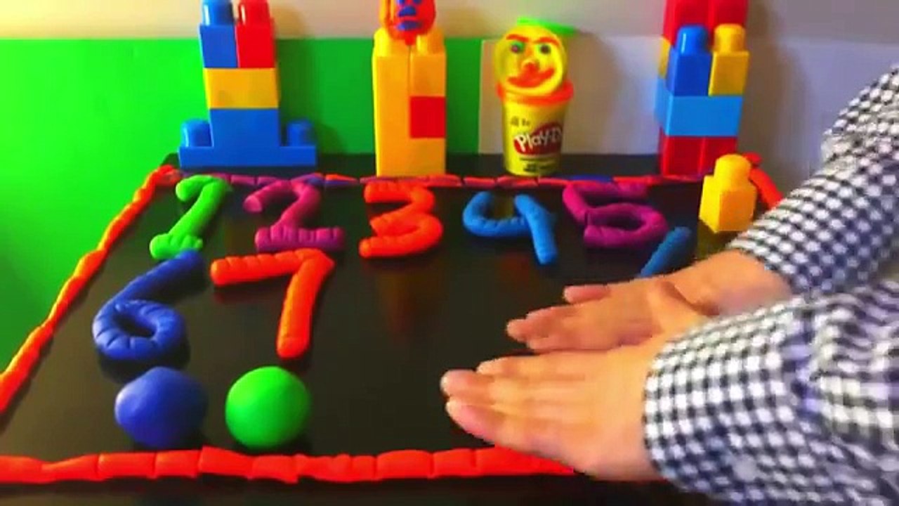 playdoh numbers collection | Numbers counting 1 to 100 &1-10 & 1-15 ...