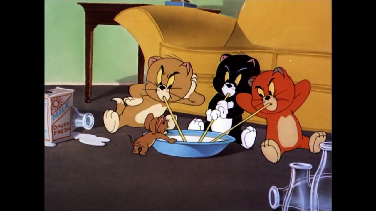 Tom and Jerry_ Triplet Trouble (1952) توم وجيري - Vídeo Dailymotion