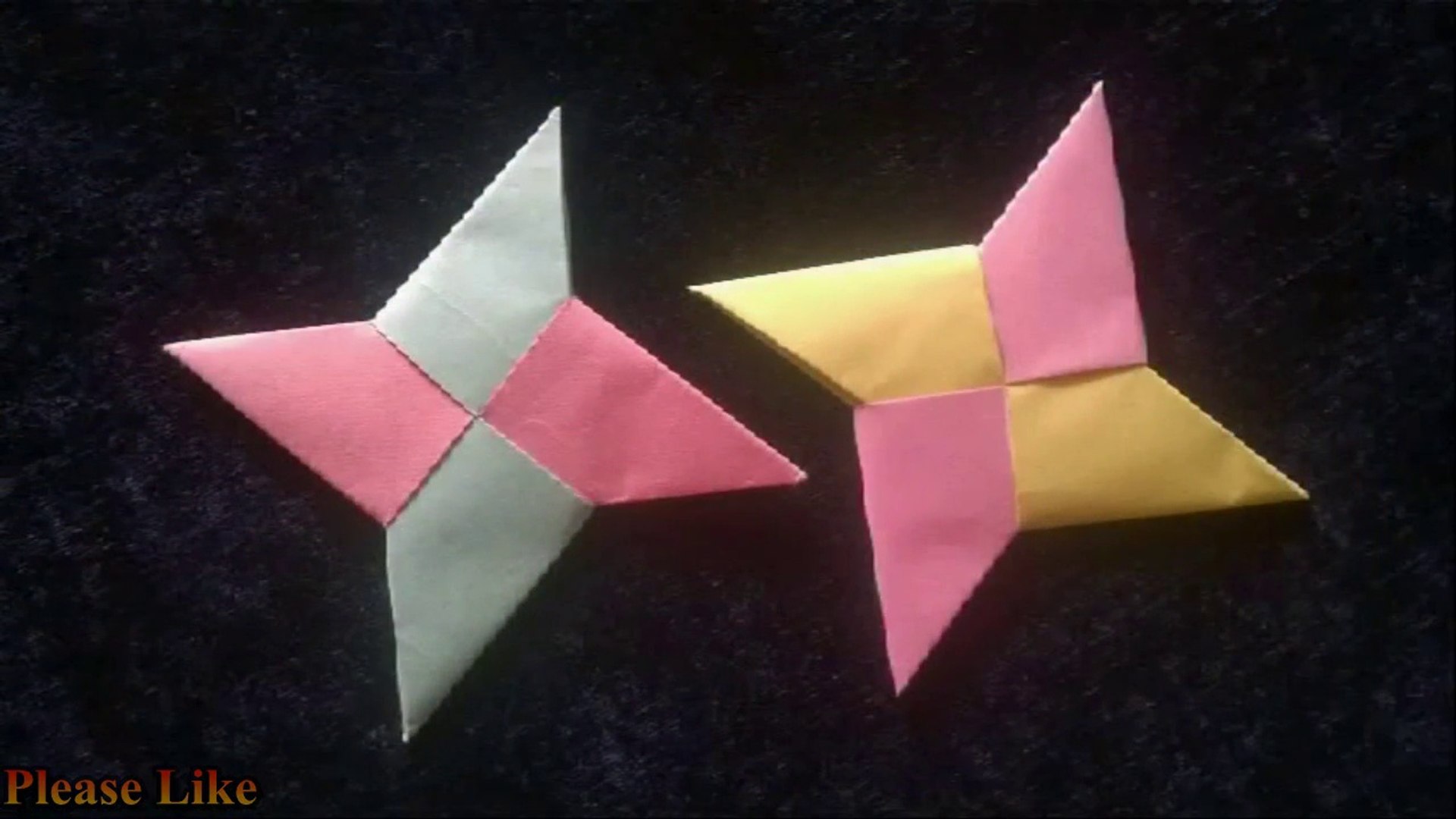 Easy Instructions For Origami Ninja Star