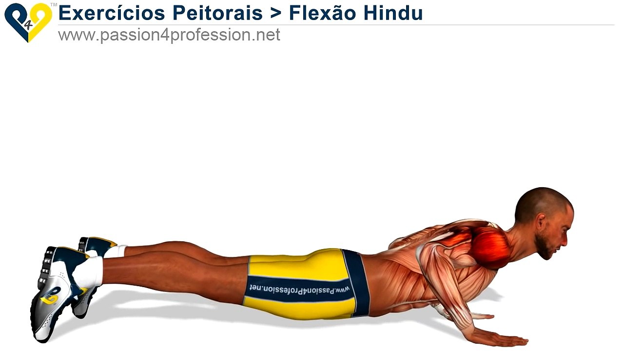 Flexão, Hindu para treinar peito tríceps e ombros - video Dailymotion