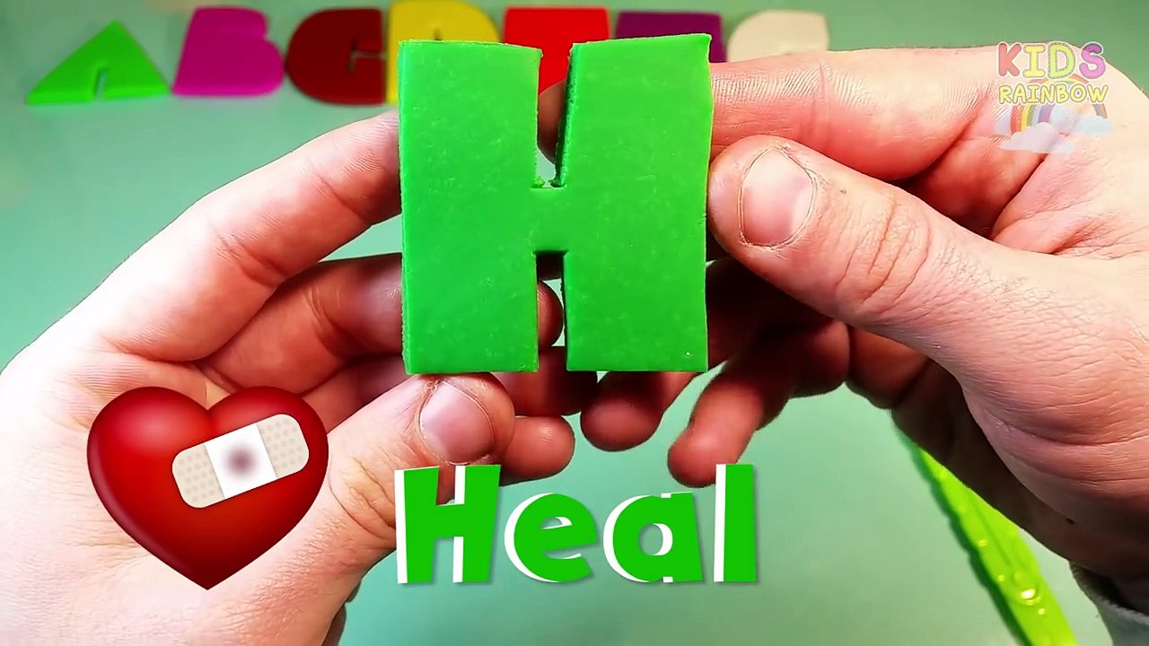 Alphabets for Kids ABC Songs Videos ABCDE Play Doh ABCD Clay Playdoh ...