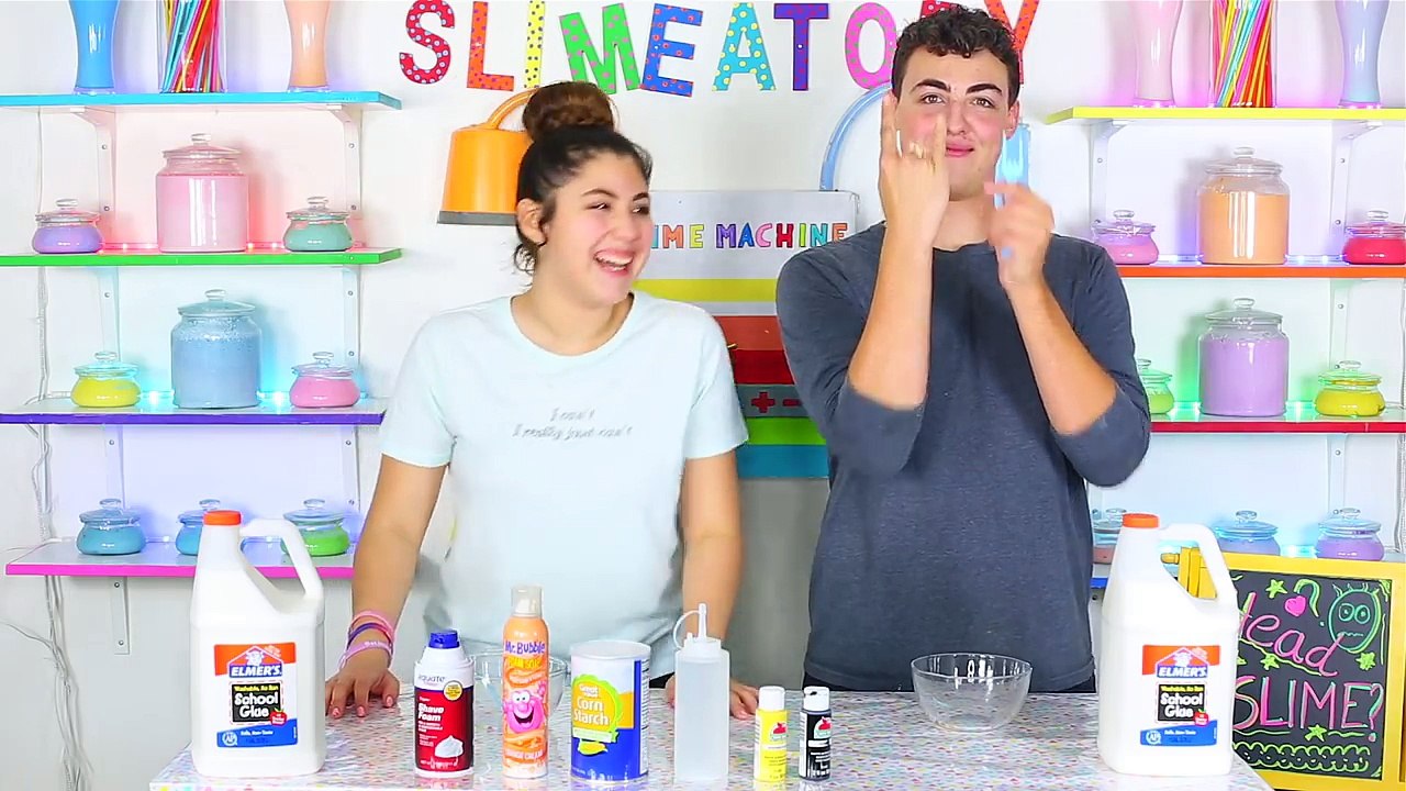 FACE SLIME CHALLENGE, Making slime only using your face and mouth ...