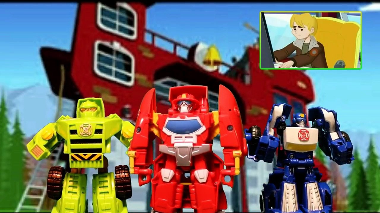 RESCUE BOT Toys, Episode 1: Dinosaur Crisis - its Rescue Bots vs ...