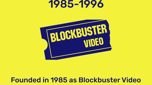 Blockbuster Logo History | Business Trivia | - video Dailymotion