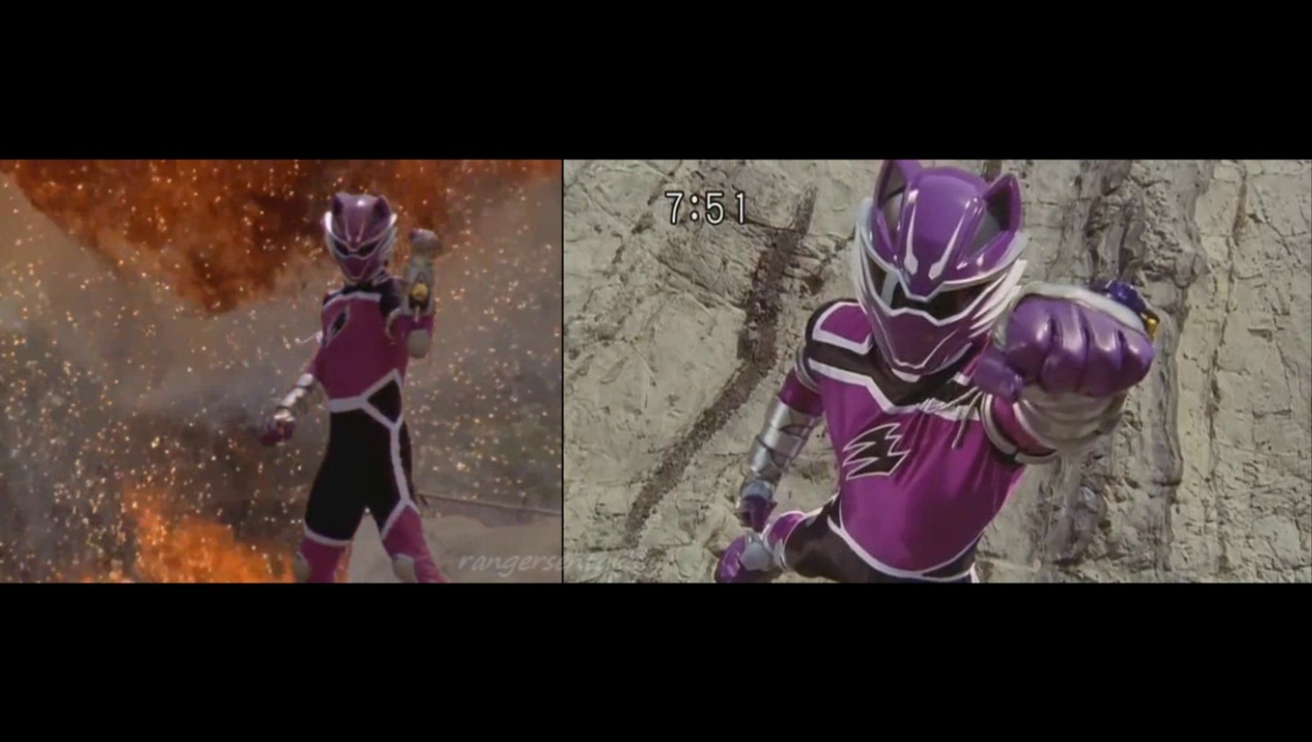 Power Rangers Jungle Fury Purple Ranger