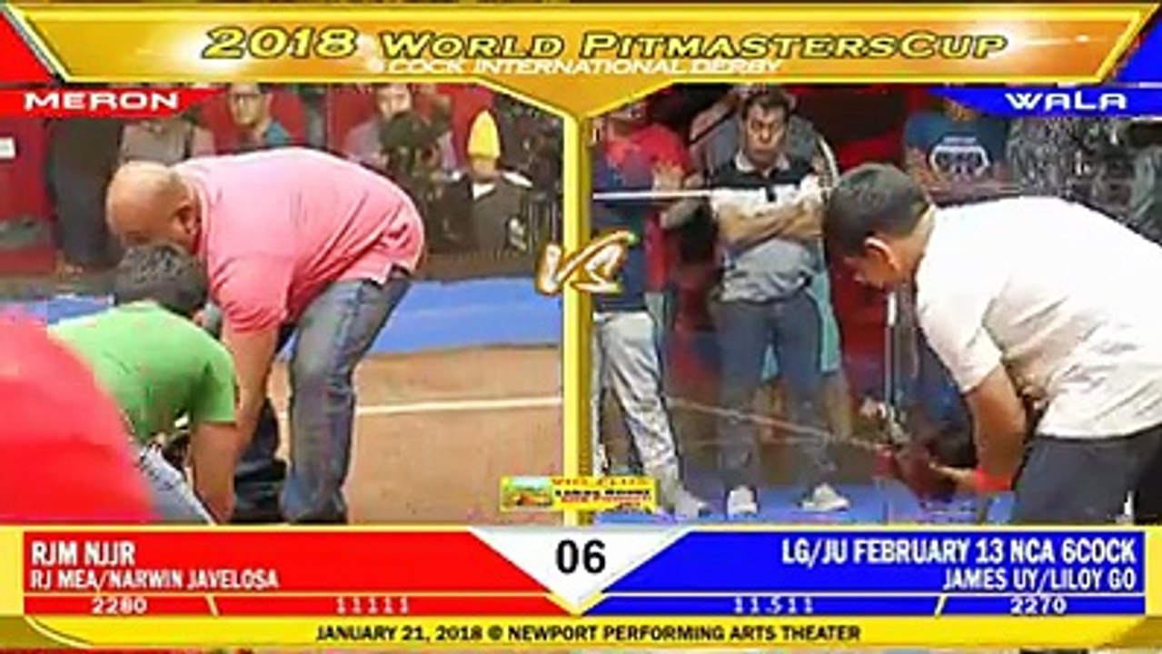WORLD PITMASTER CUP 2018 FIGHT 06 RJM NJJR VS LGJU FEBRUARY 13 NCA ...