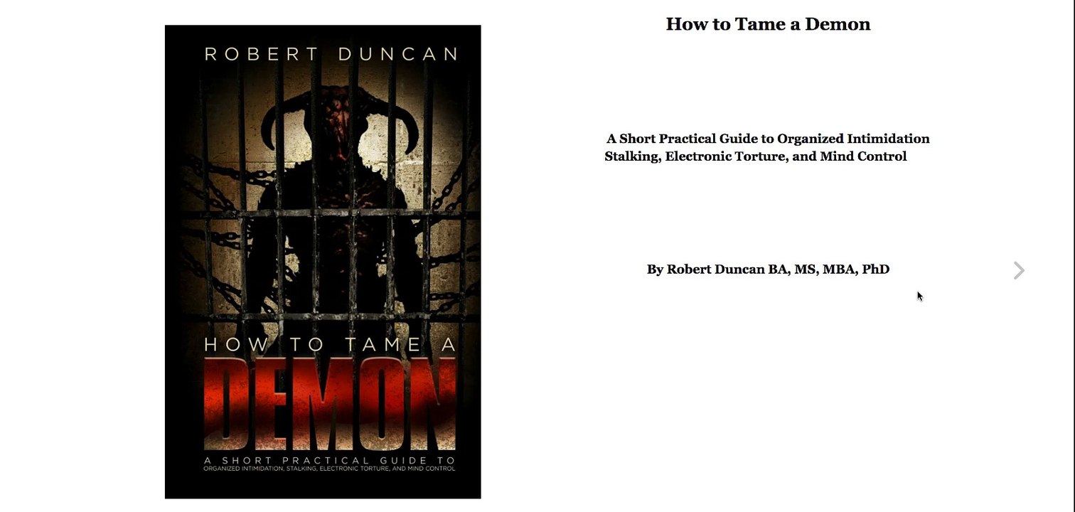 How to Tame a Demon - by Dr. Robert Duncan - video Dailymotion