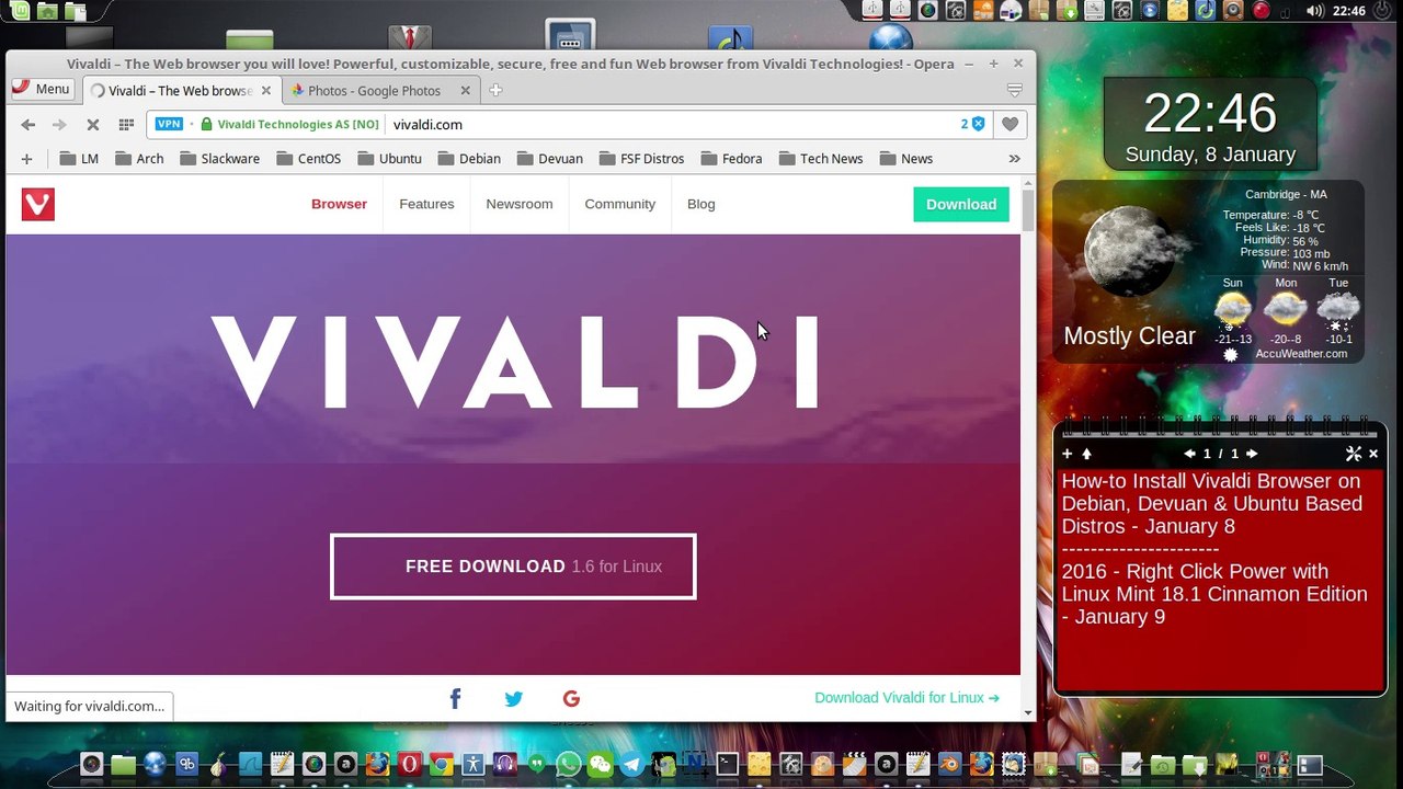 How to Install Vivaldi Browser on Debian, Devuan & Ubuntu Based Distros - January 8 - video ...