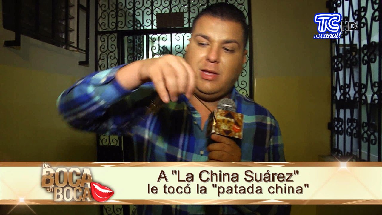 A “La China Suárez” le tocó la “patada china” - Vídeo Dailymotion