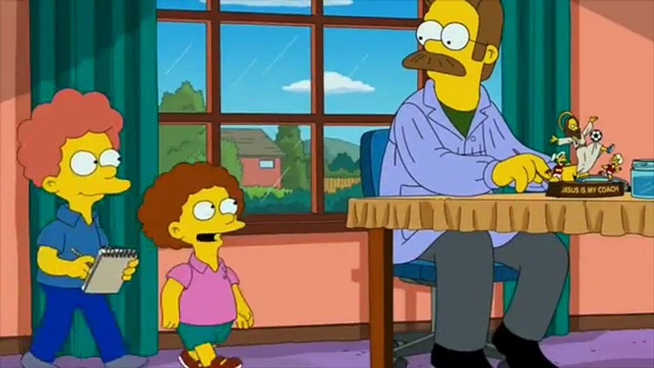 The Simpsons (2014) episode shows 0 seconds to Rapture at 12:00 o'clock ...