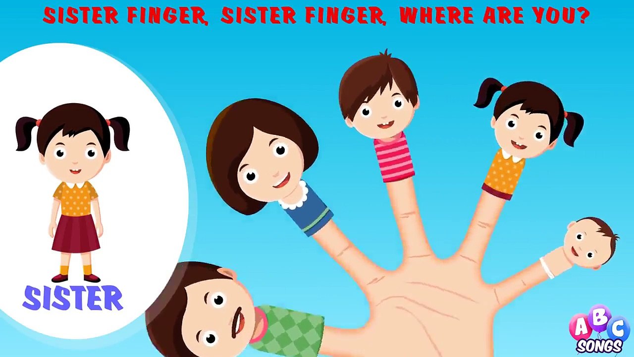 The Finger Family Nursery Rhymes - Daddy Finger Family Animation Rhymes ...