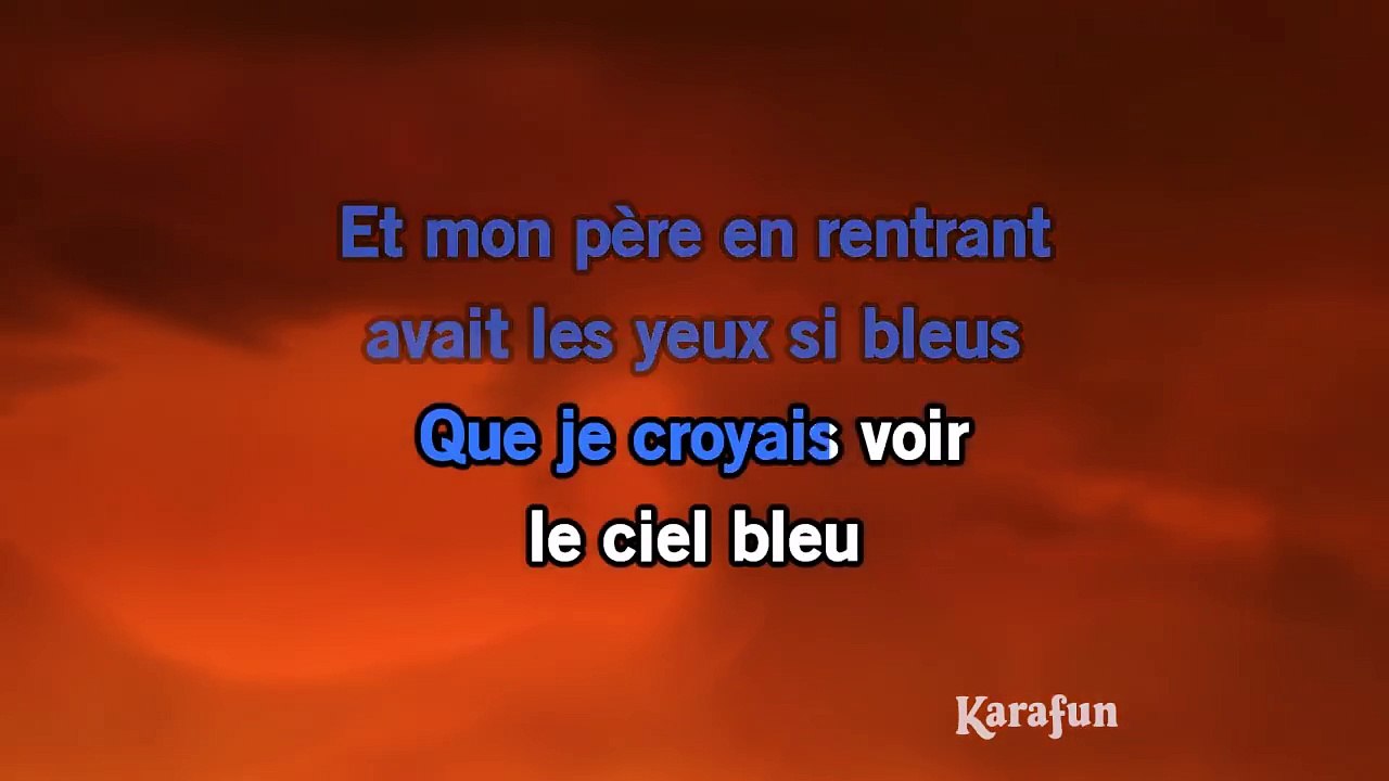 Karaoké Les Corons - Pierre Bachelet * - video Dailymotion