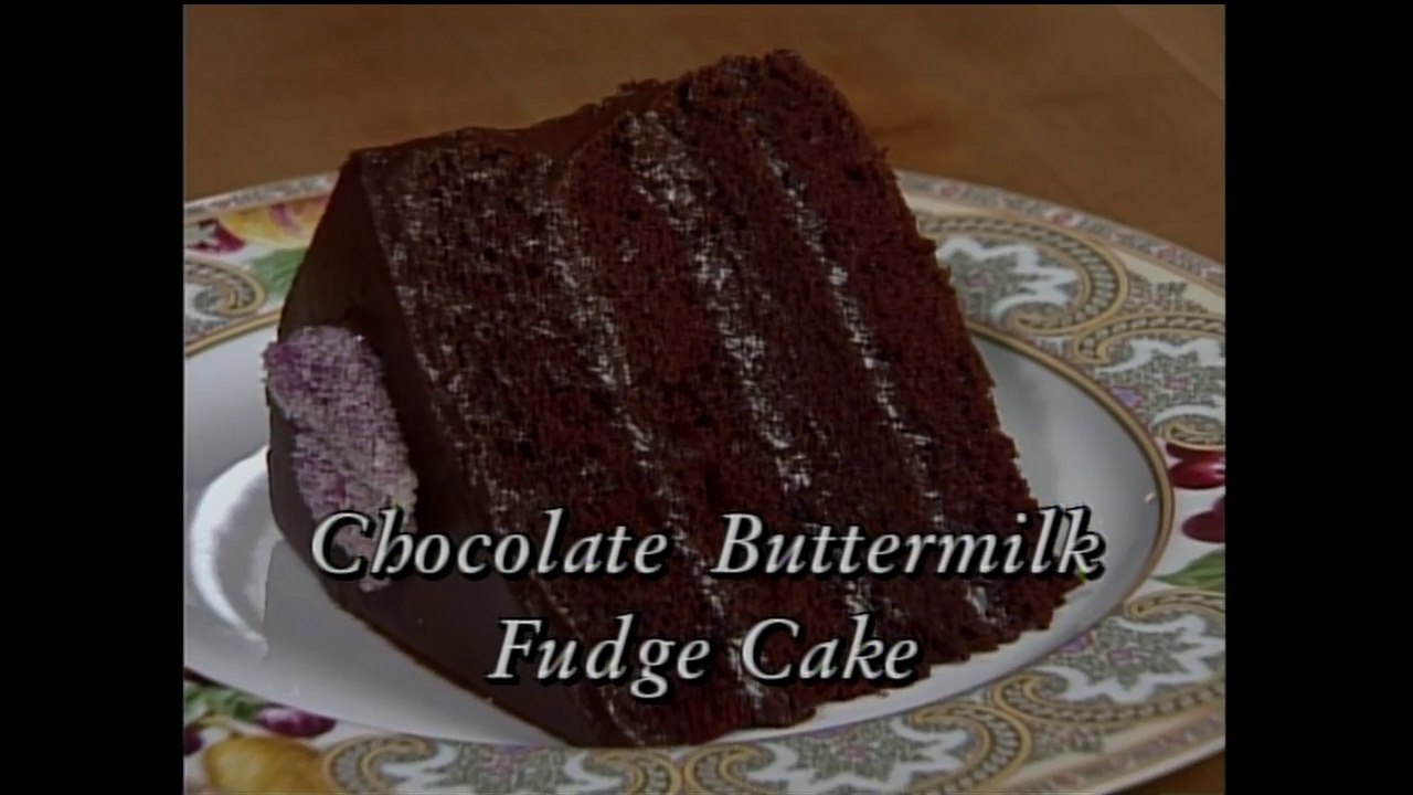 Chocolate Buttermilk Fudge Cake with Jim Dodge (In Julia's Kitchen with ...