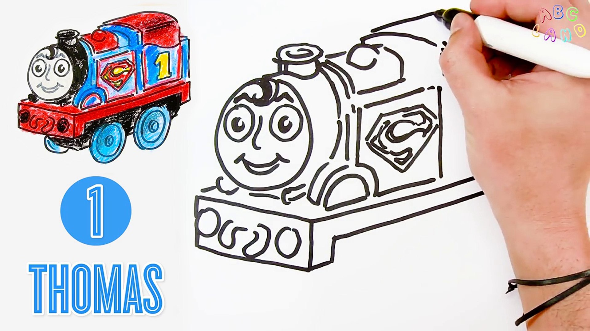 Thomas The Tank Engine How To Draw Thomas The Tank Engine