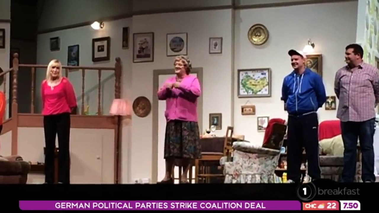 Mrs Brown's Boys star's interesting opening to interview with Jack Tame ...