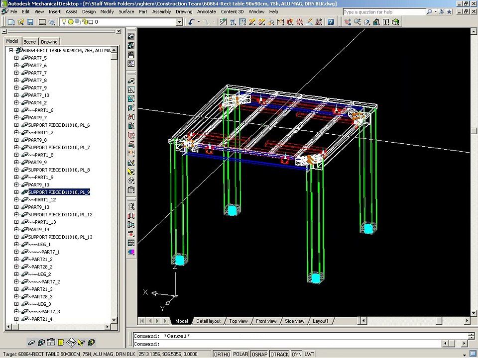 AutoCad Mechanical Desktop Section Full or a Half - video Dailymotion