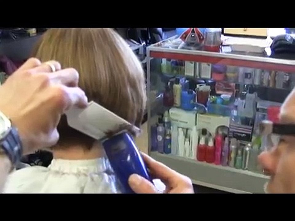 Suzys graduated bob aline clipper haircut video - video Dailymotion