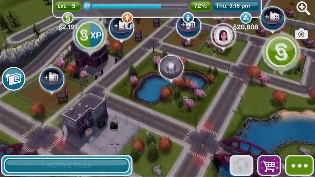 The Sims FreePlay Lets Play Part 2 - Tutorials & Chinese New Year ...