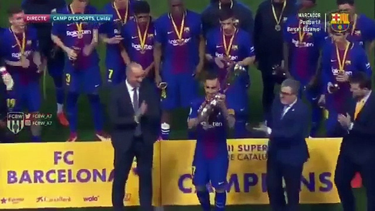 Barcelona ( Catalonia super cup's winners ) - video Dailymotion