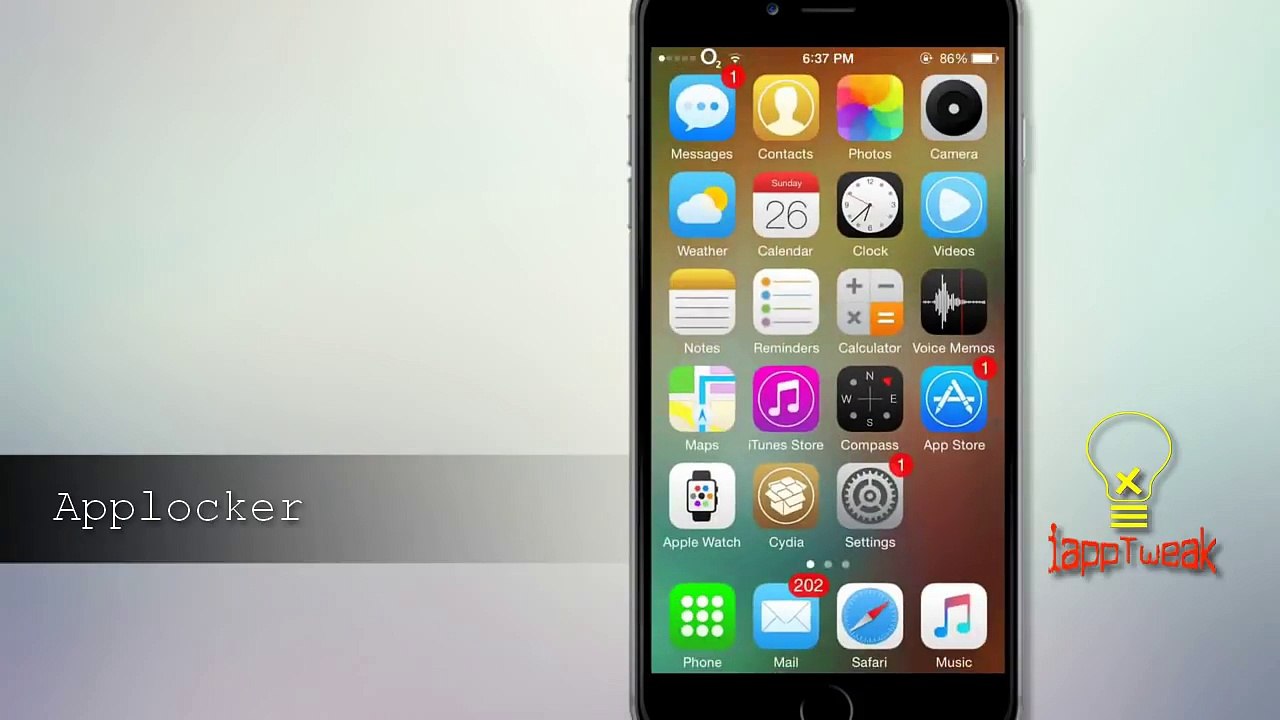 Applocker : Lock your apps and folders with Password/Touch ID-iOS 8 / 8.3 / 8.4 - video Dailymotion