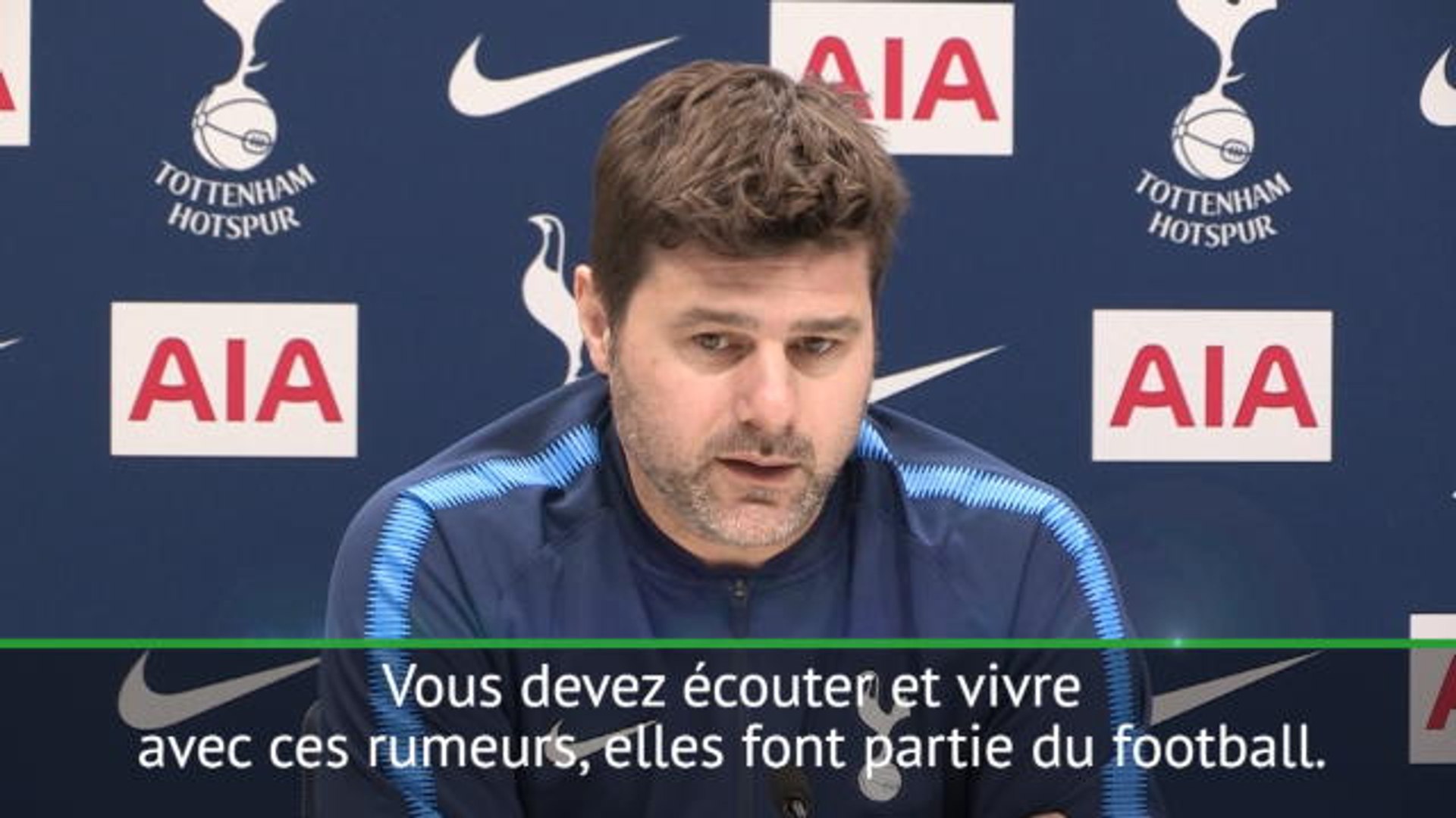 Tottenham - Pochettino : "Les rumeurs font partie du football"