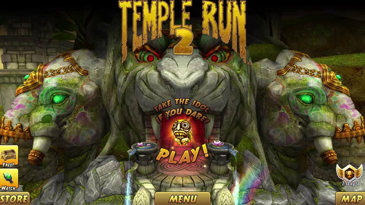 Temple Run 2 All 5 Best Maps Lost Jungle | Blazing Sand | Spooky Summit ...