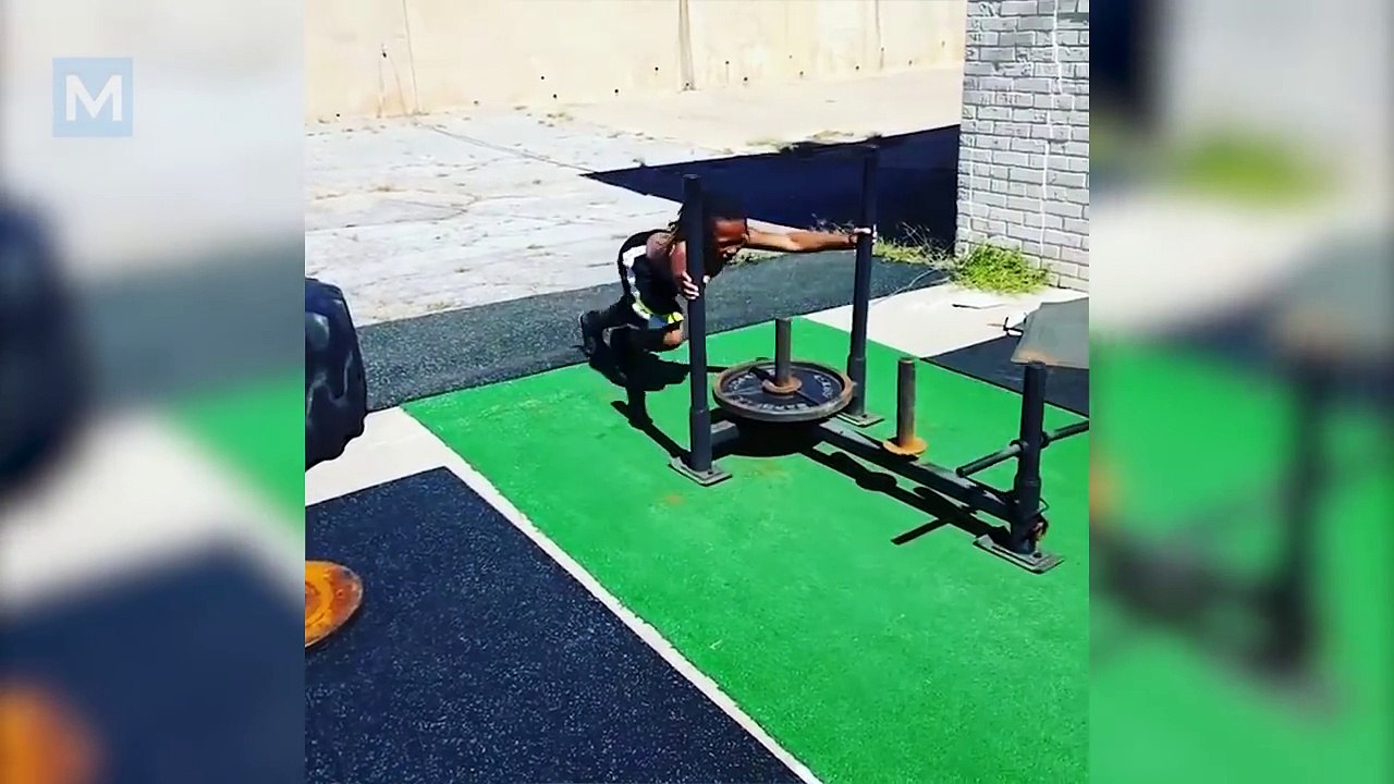 8 Year Old American Football Phenom Jaylen Huff | Muscle Madness ...
