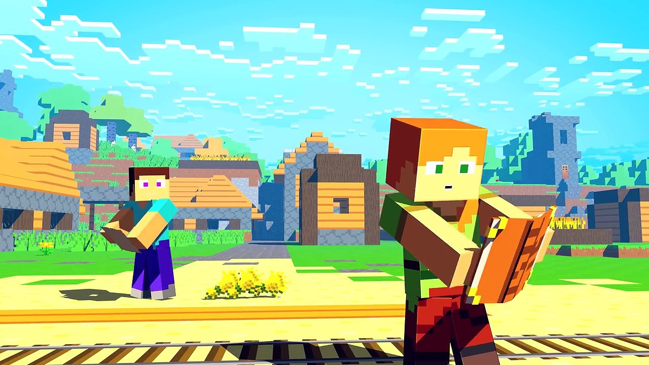 The Minecraft Life of Alex & Steve | MOVIE 2 | Minecraft Animation ...