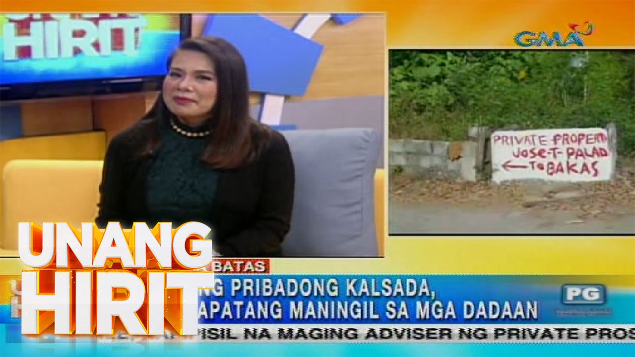 Kapuso sa Batas: Mga residente ng Ilog Bakas, maaari bang maningil sa ...