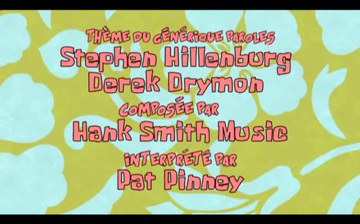 SpongeBob SquarePants - It's A SpongeBob Christmas! End Credits (French ...