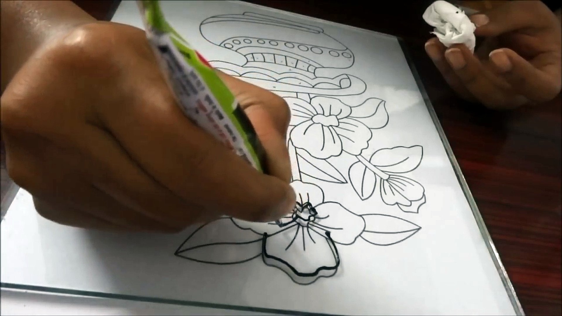 Glass Painting Outline