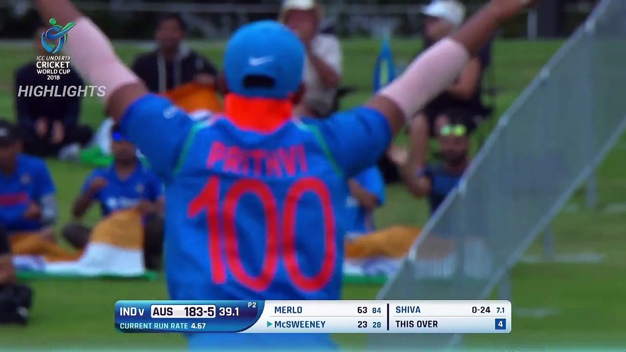 India v Australia _ ICC U-19 CWC 2018 Final _ Full Match Highlights ...