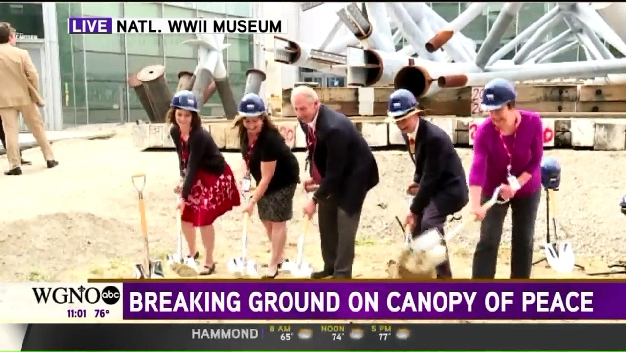 WWII Museum Breaks Ground on $14M Canopy That Was 15 Years in the ...