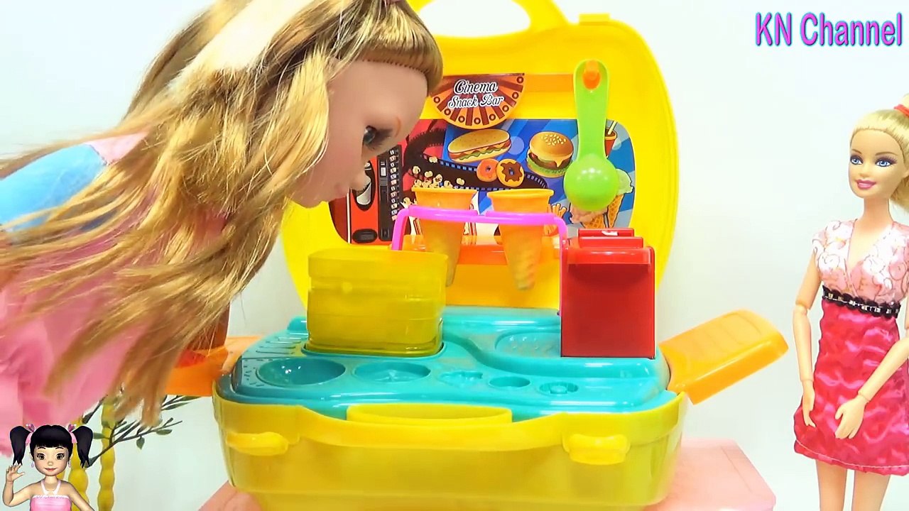 [ALIBABA KIDS] - Đồ chơi nấu ăn BÚP BÊ BARBIE HƯỚNG DẪN LÀM THỨC ĂN RẠP ...