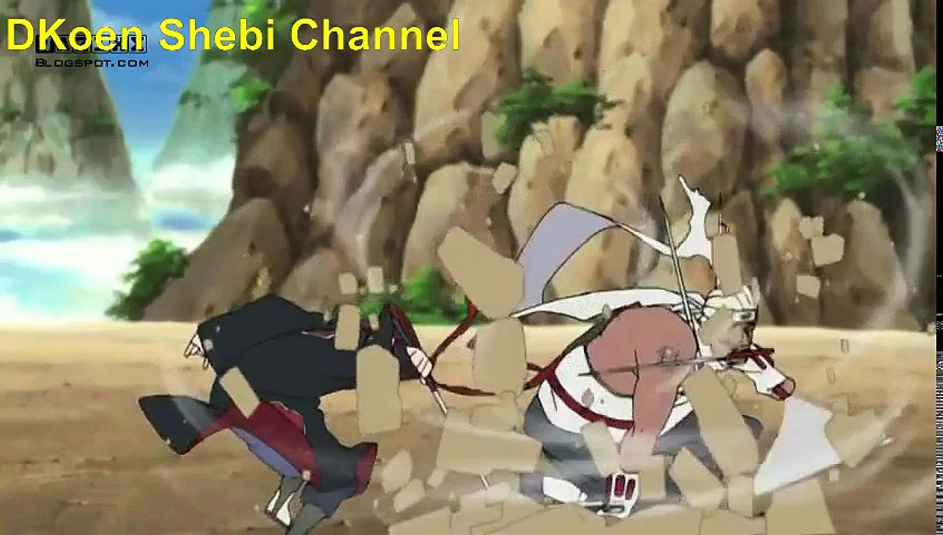 Hachibi Vs Sasuke