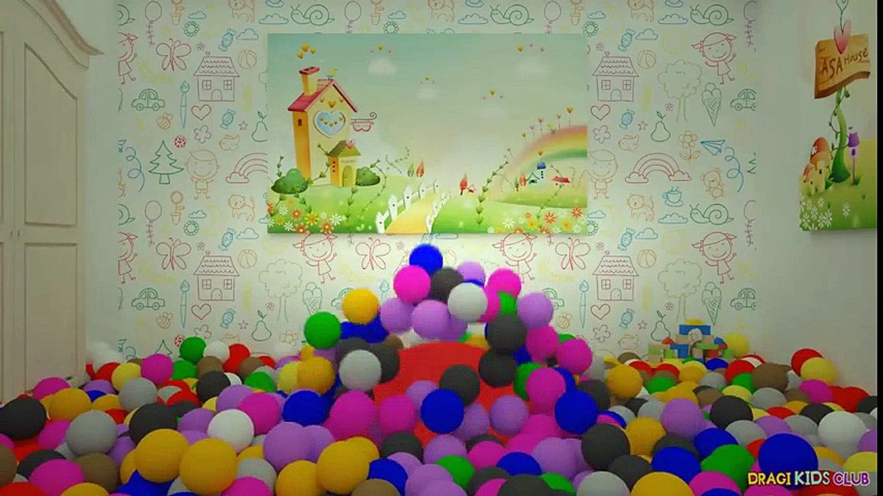 3D Funny Ball Pit Show to Learn Colors - Learning Colors with a Ball ...