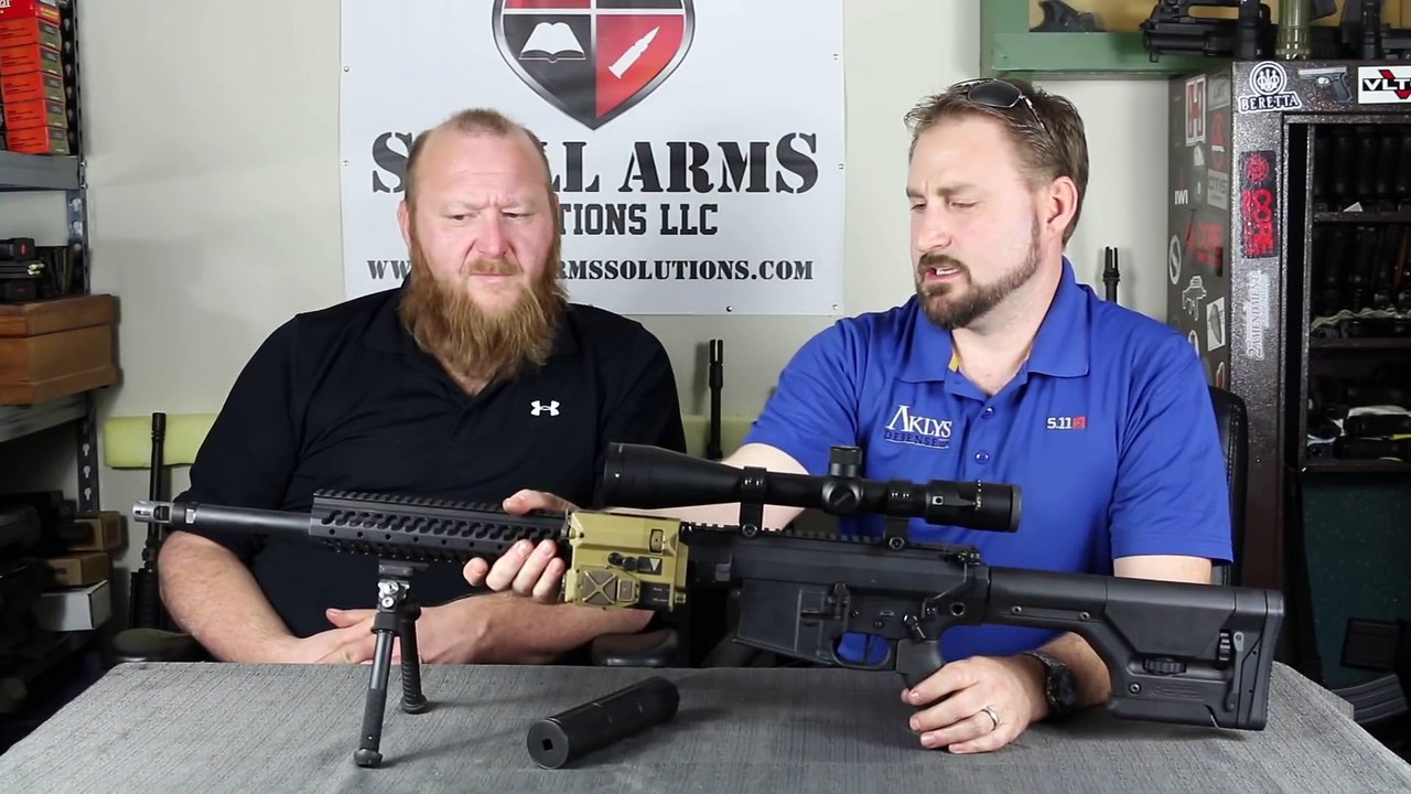 Aklys Defense Falcata Heavy .308 Rifle - video Dailymotion