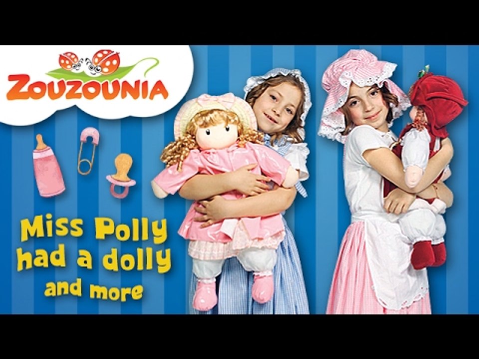 Miss Polly had a Dolly & More | Nursery Rhymes Compilation by Zouzounia ...