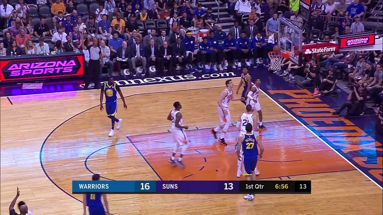 Klay Thompson'dan Phoenix'te 34 sayı - Dailymotion Video