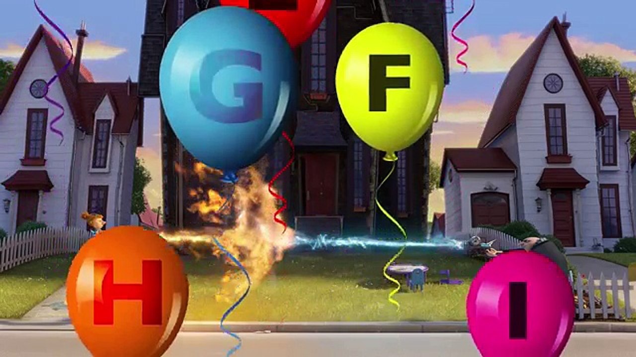 DESPICABLE ME MINIONS Videos ABC Song Alphabet Song ABC Nursery Rhymes ...