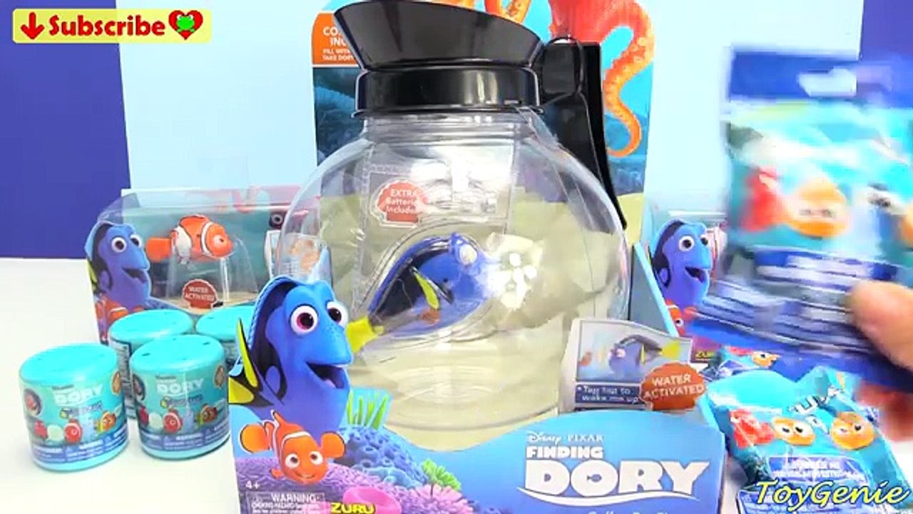 Finding Dory Coffee Pot Playset with Swimmers Mashems and Micro Lites ...