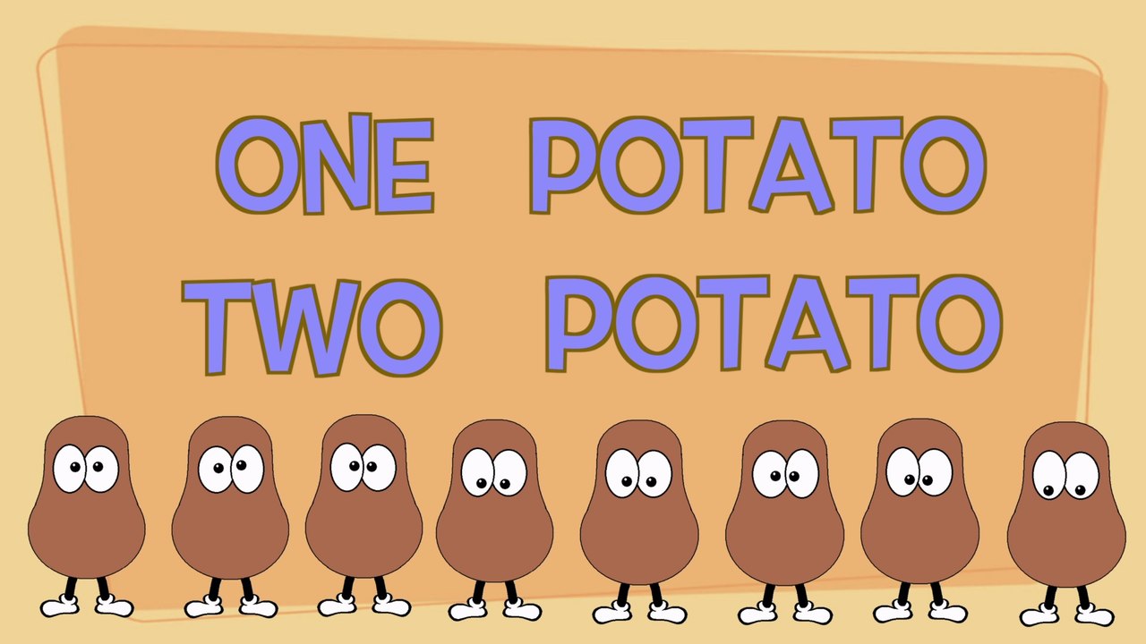 One Potato Two Potato | NURSERY RHYME | RainbowRabbit | (Official Video ...