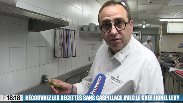 Vidéo - Découvrez les recettes sans gaspillage du chef Lionel Levy