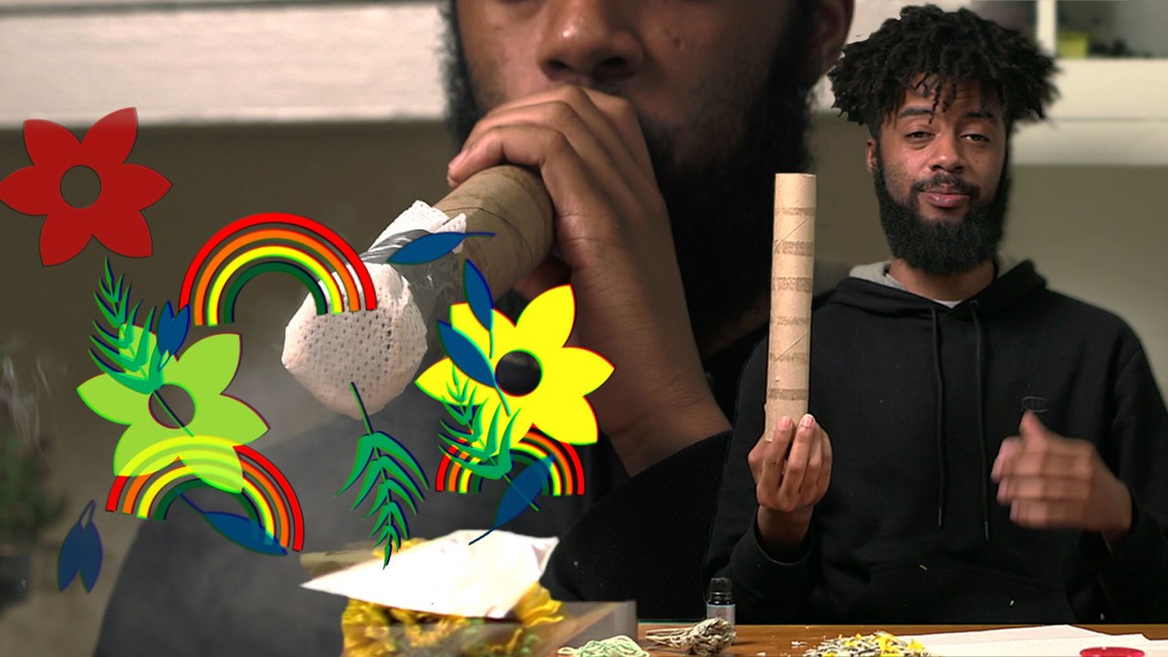 How to Mask the Smell of Weed with a DIY Artisanal Sploof - video ...