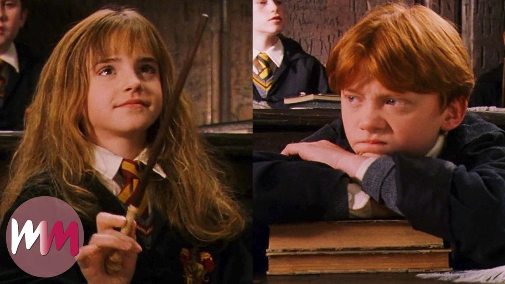 Hermione Granger And Ron Weasley Kissing Scene