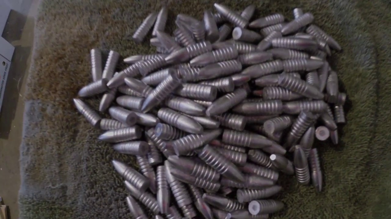 Making Super Sonic 338 Spectre Cast Ammo- Part 1 Casting The Bullets ...