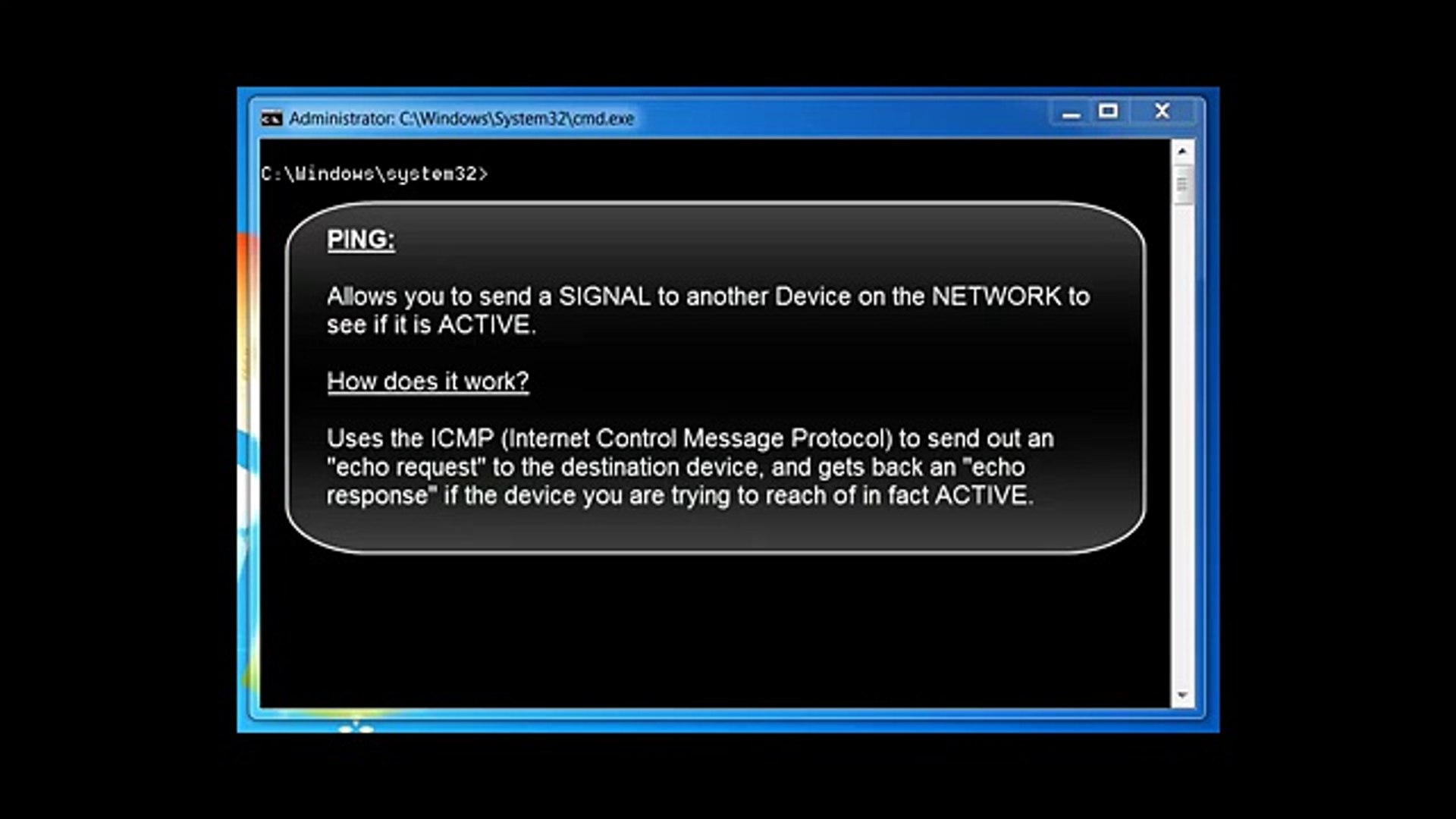 Network Troubleshooting Using Ipconfig Ping Tracert IPCommands Cisco